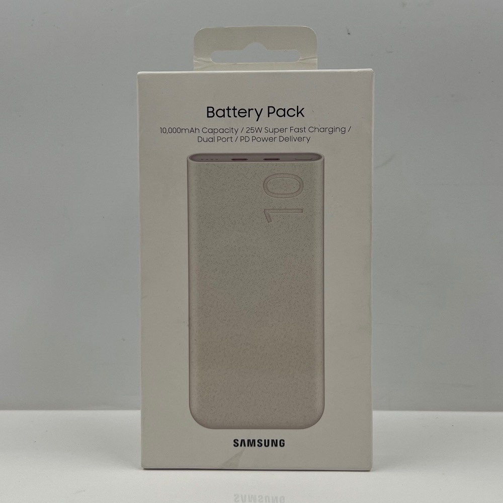 SAMSUNG BATTERY PACK 10,000 mAh 25W SUPER FAST CHARGING - BEIGE - Own4Less